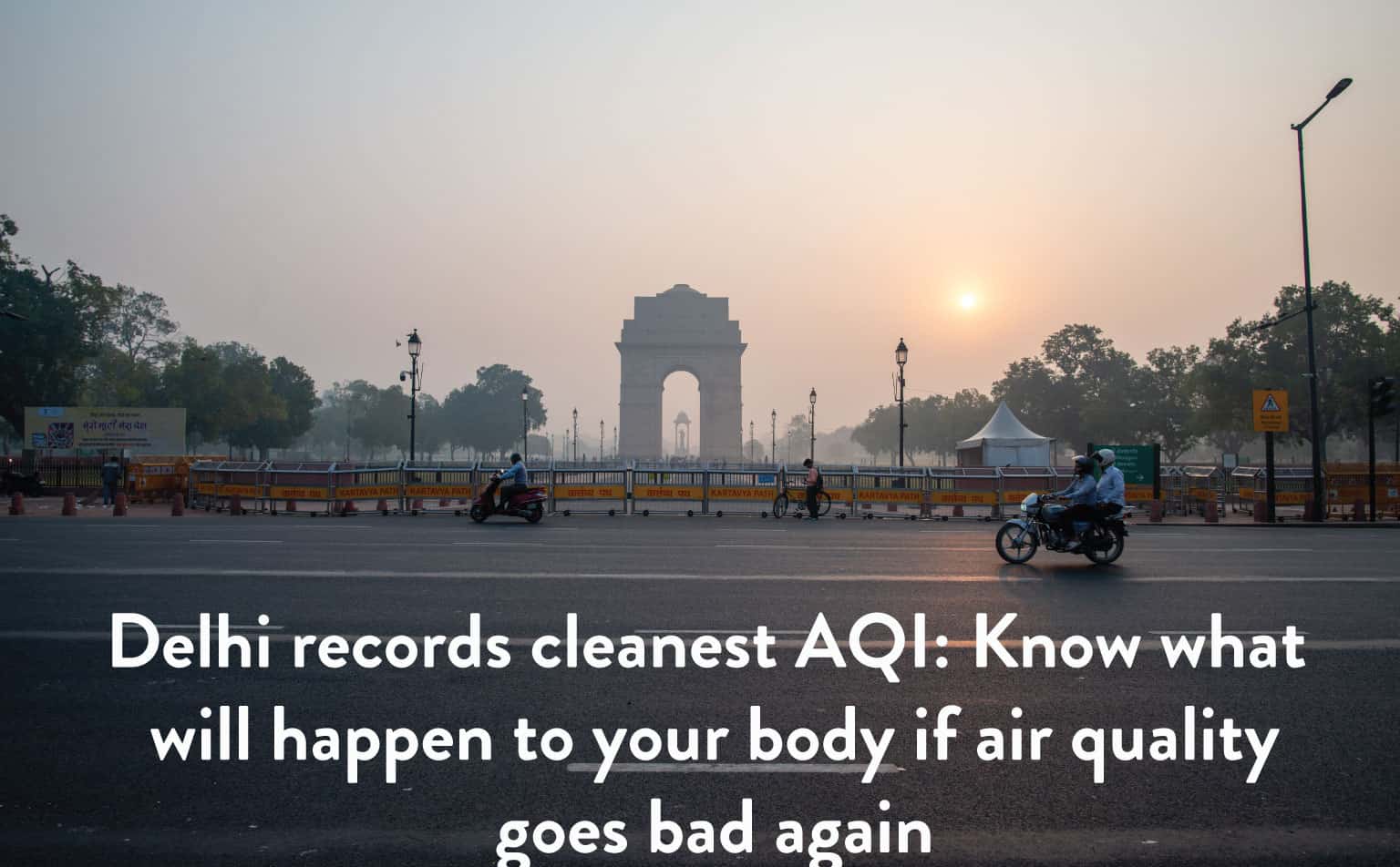 Cleanest air quality of Delhi - CK Birla Hospital